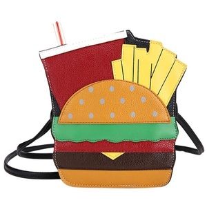 THINK VINTAGE ONLINE | Bags | Hamburger Womans Girls Purse Nwt | Poshmark
